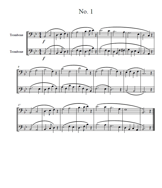 Concone Op. 9 Fifty Duets for Trombone/Euphonium FREE SAMPLE DOWNLOAD ...